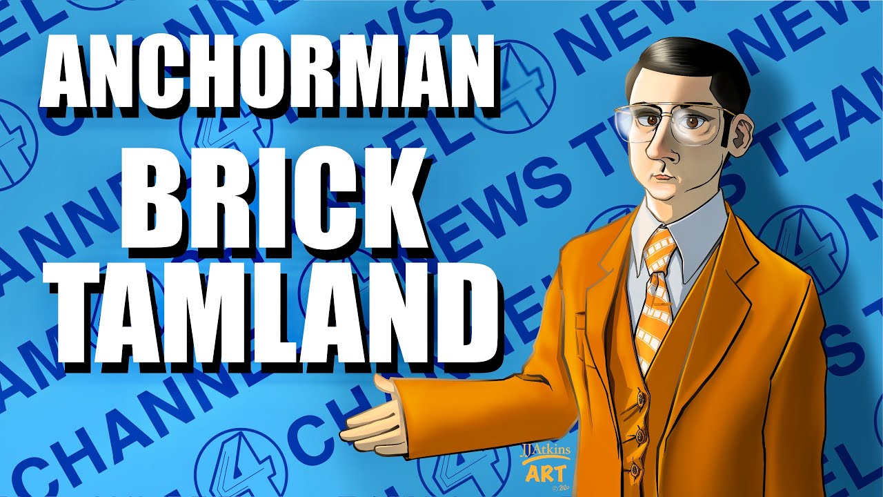 I LOVE LAMP! (or Brick Tamland- an Anchorman Procreate Demo) - YouTube