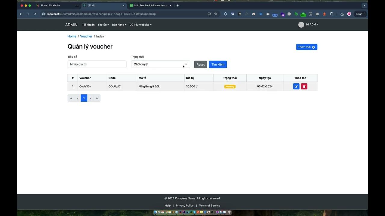 [Review đồ án ] - ADMIN quản lý mã giảm giá - Nodejs Reactjs Java - 123code.net - YouTube
