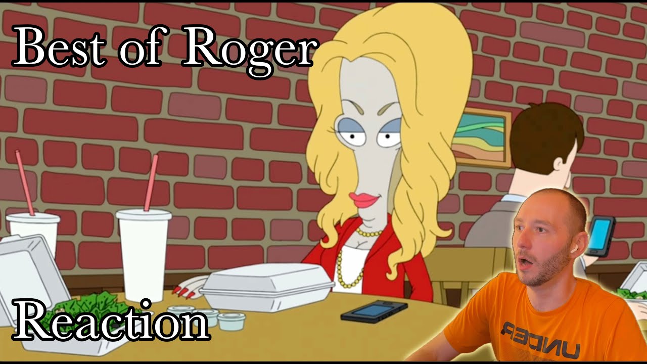Try Not to Laugh at American Dad | Popular Roger Moments - YouTube