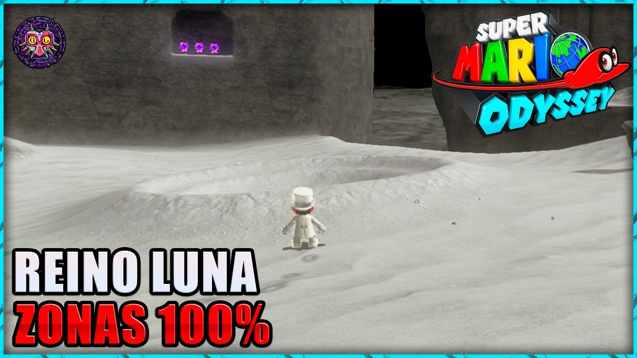 Super Mario Odyssey | Reino Luna 100% | Todas las energilunas ...