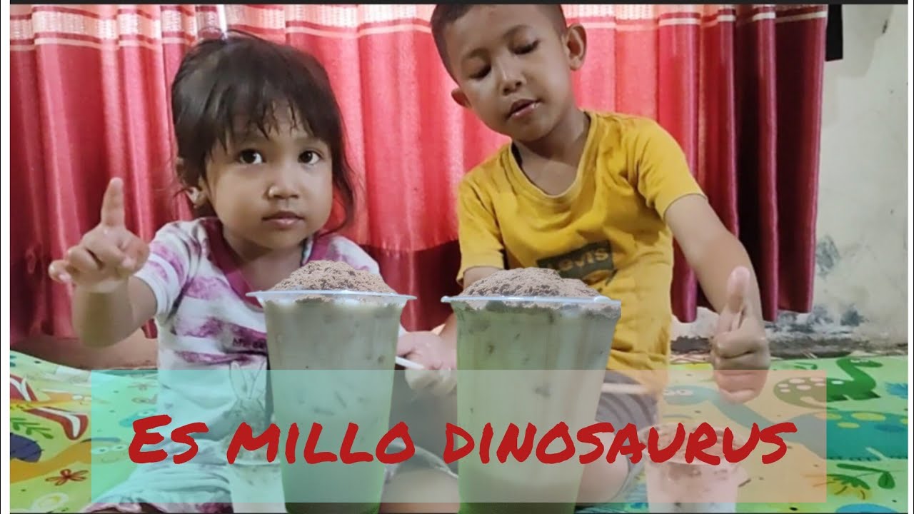 ES VIRALL⁉️ ES MILLO DINOSAURUS #esviral #eskekinian #idejualan - YouTube