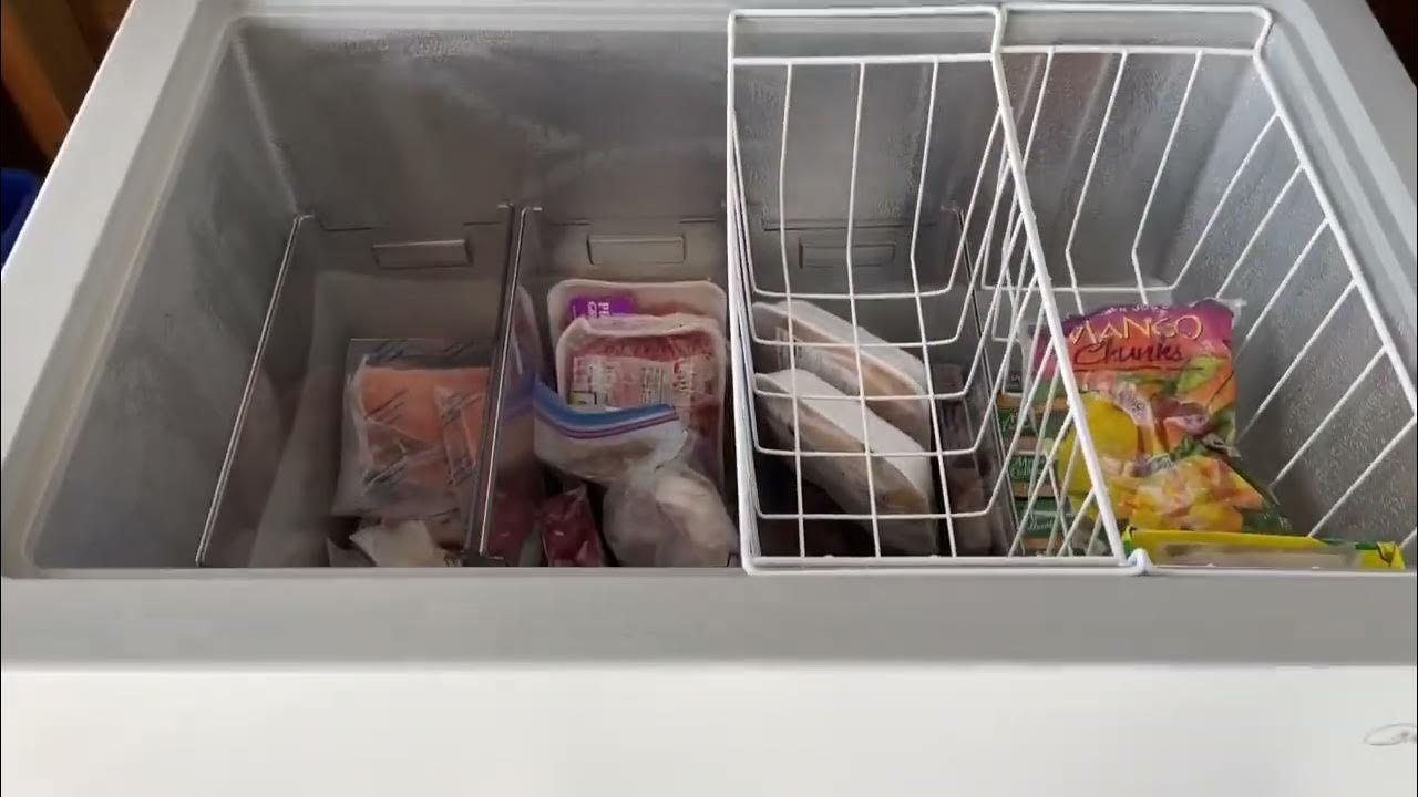 Organizing my chest freezer | Ketovore - YouTube