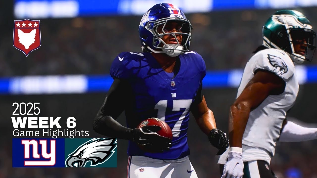 TNF | New York Giants UPSET Philadelphia Eagles | Full Highlights ...