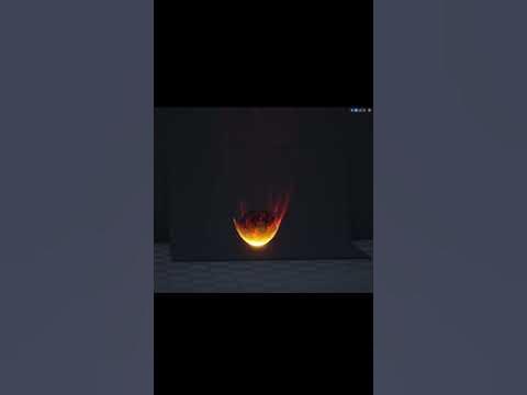 VFX - "Meteor" done at Niagara in Unreal Engine #shorts - YouTube