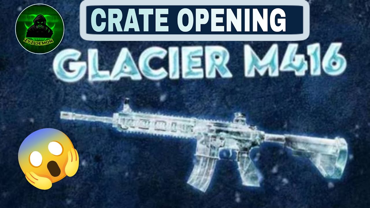 😱 OMG || SPECIAL WINTER CRATE WITH GUARANTEED MAX M416 GLACIER AND AKM ...