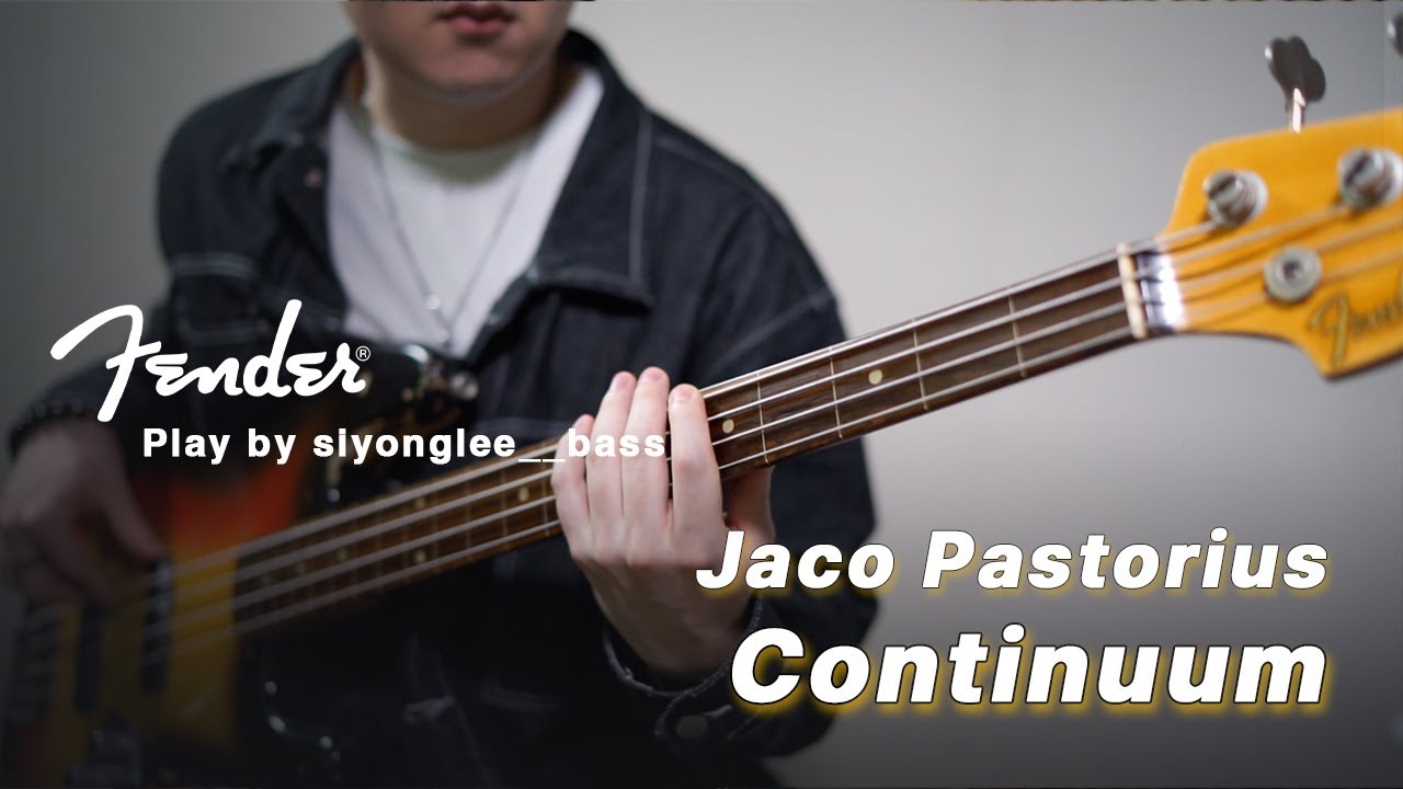 Jaco Pastorius Sig. Fender Custom Shop | Continuum | by @siyong__bass ...