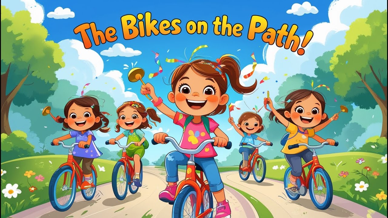 The Bikes on the Path! 🚲🚴‍♂️ Fun Bike Adventure for Kids - YouTube