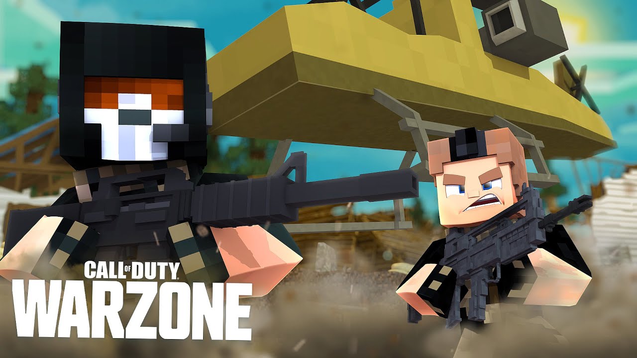 CALL OF DUTY WARZONE NO MINECRAFT! Guihh - YouTube