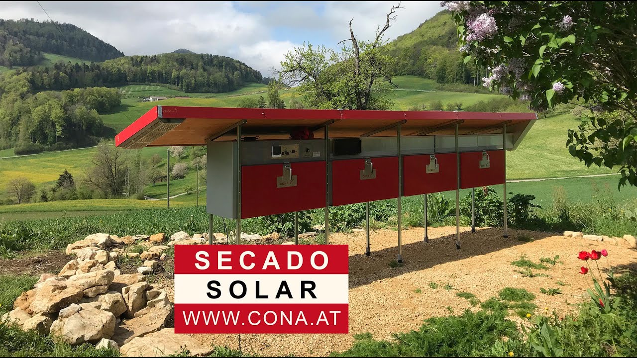 Secado solar de frutas y hierbas en suiza de CONA SF100s empresa Stuber ...