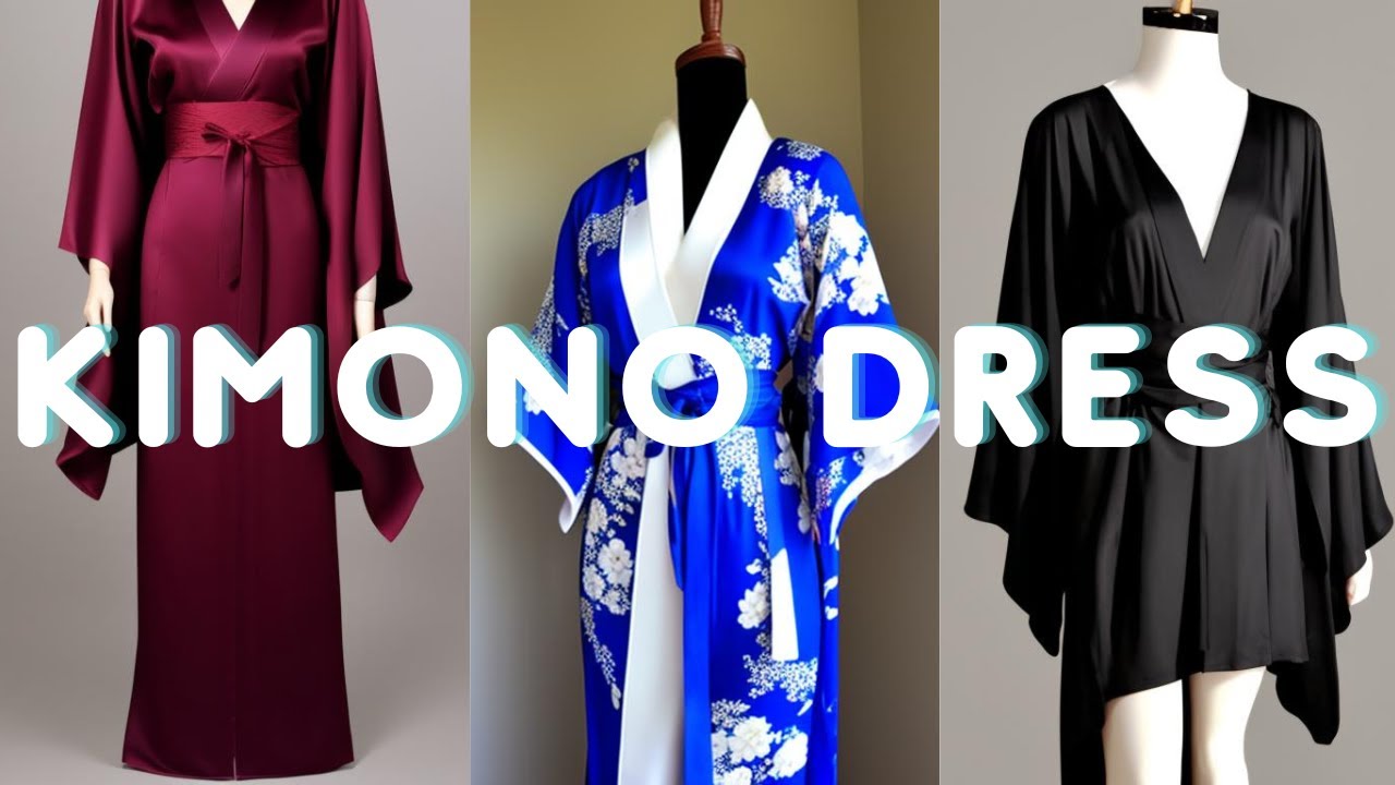 Inspiring Fashion with the Iconic Kimono Dress - YouTube