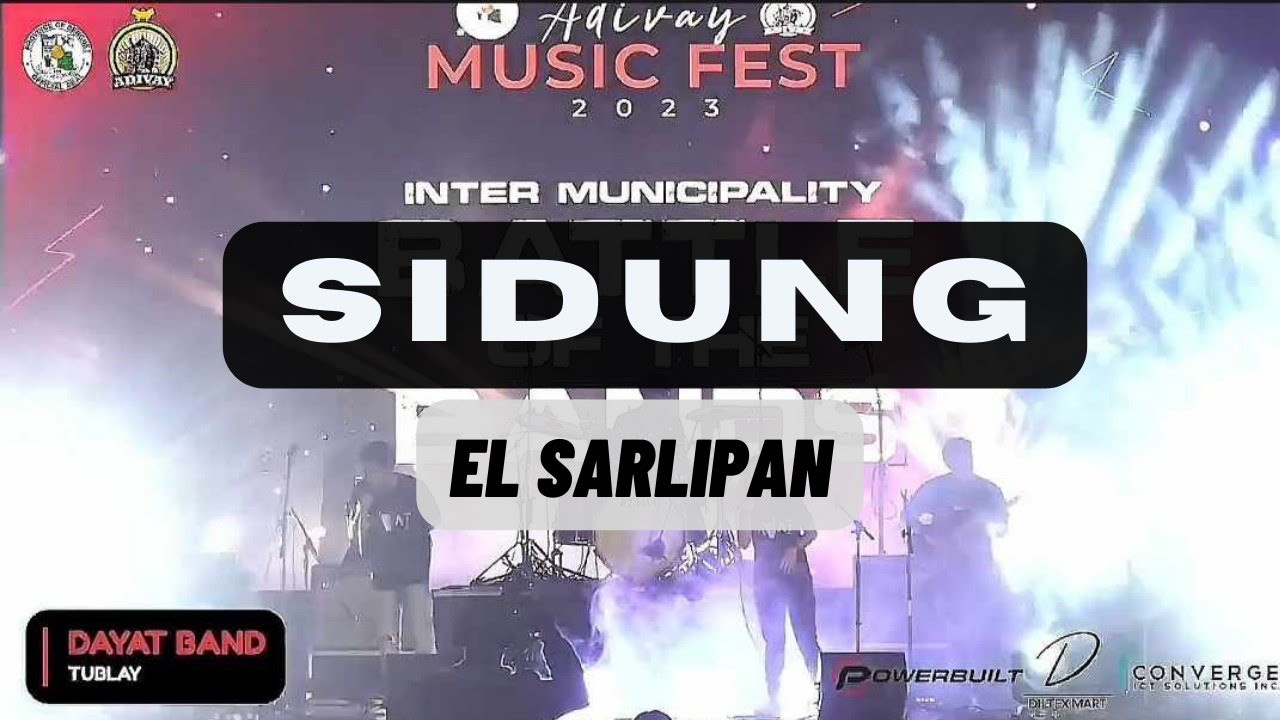 Sidung - El Sarlipan (Live) - YouTube