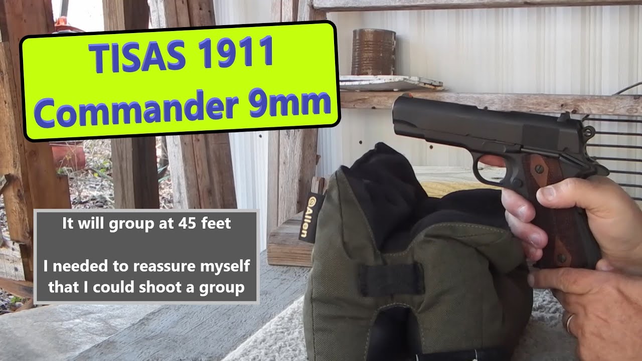 TISAS Commander 9mm - It's on Target - YouTube