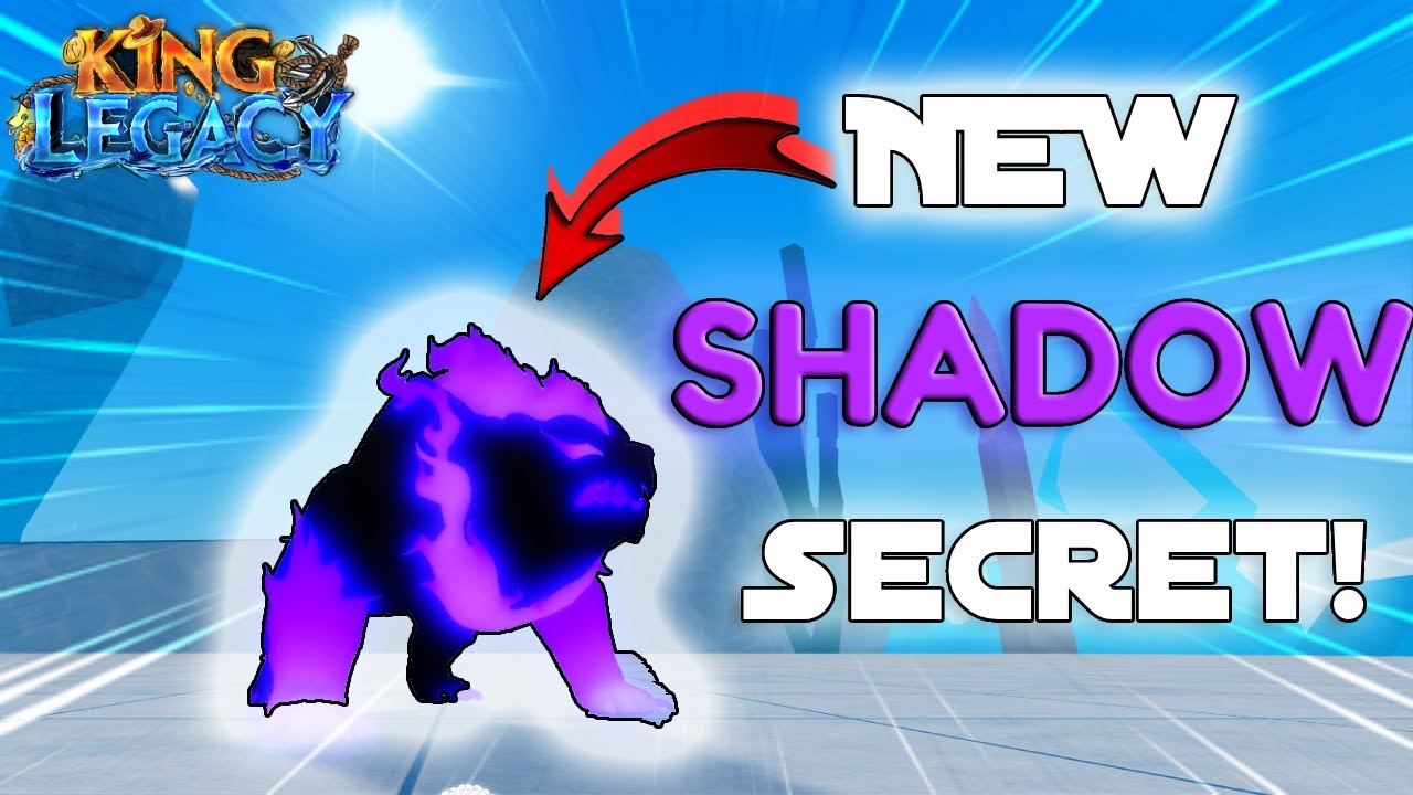 **NEW** Shadow SECRET TRANSFORMATION! 🎩🃏 | King Legacy Update 7! - YouTube