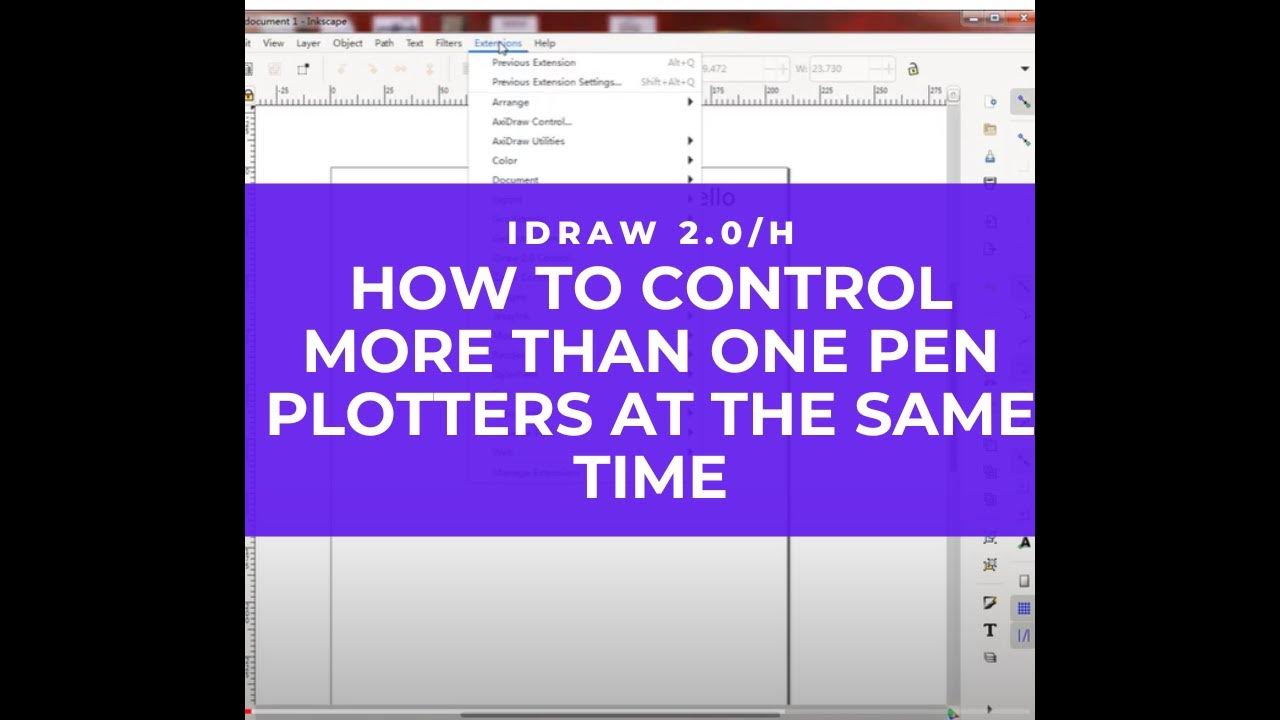 How to Control Multiple Handwriting Machines with iDraw 2.0? - YouTube
