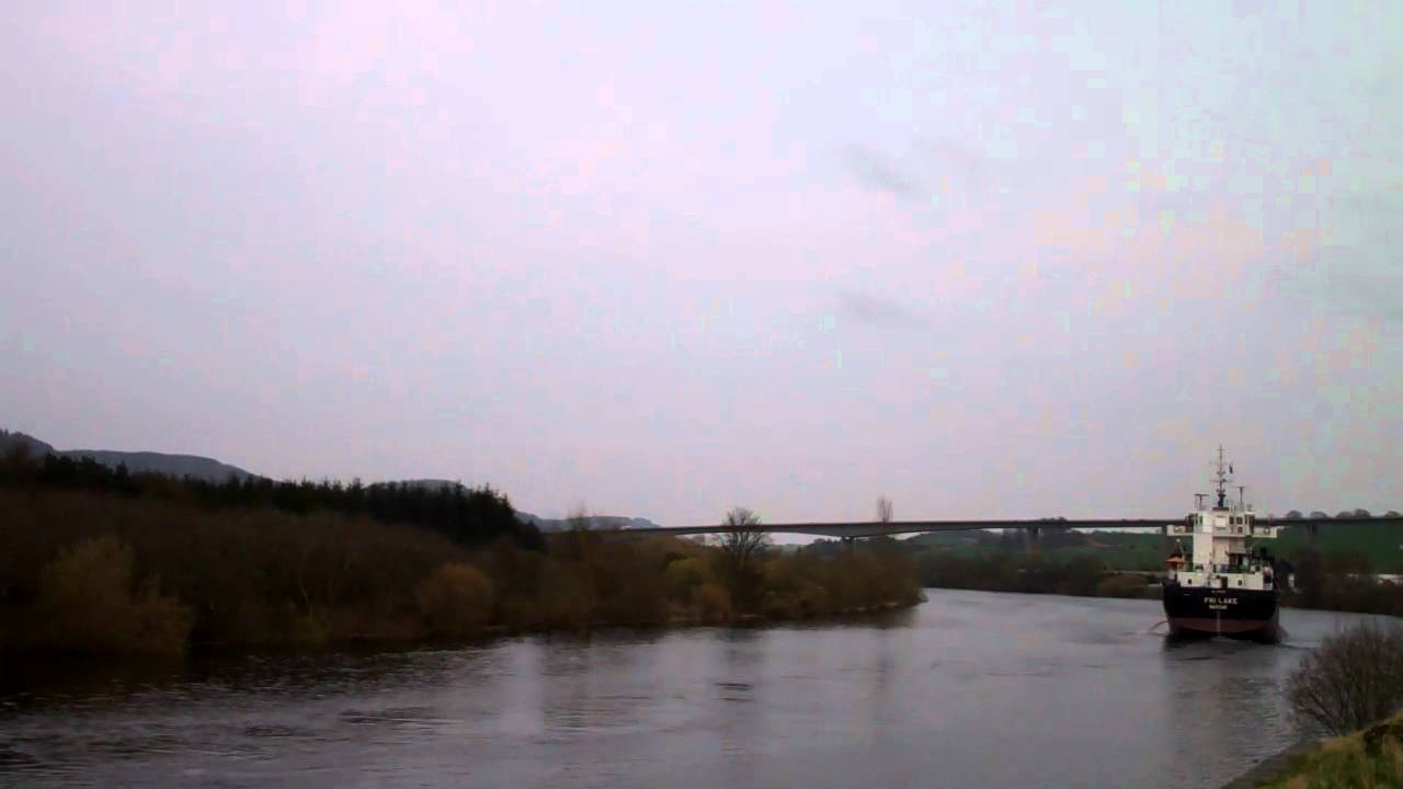 Fri Lake Cargo Ship River Tay Perth Perthshire Scotland March 23rd ...