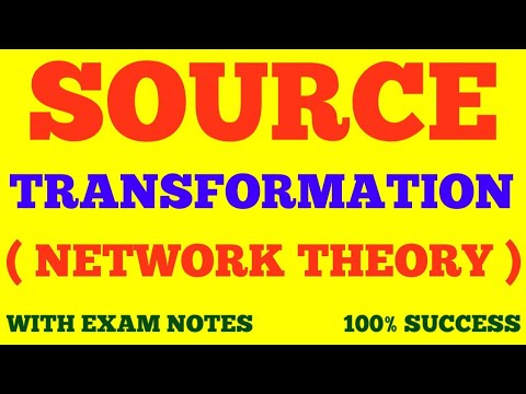 SOURCE TRANSFORMATION || RULES FOR SOURCE TRANSFORMATION || NETWORK ...