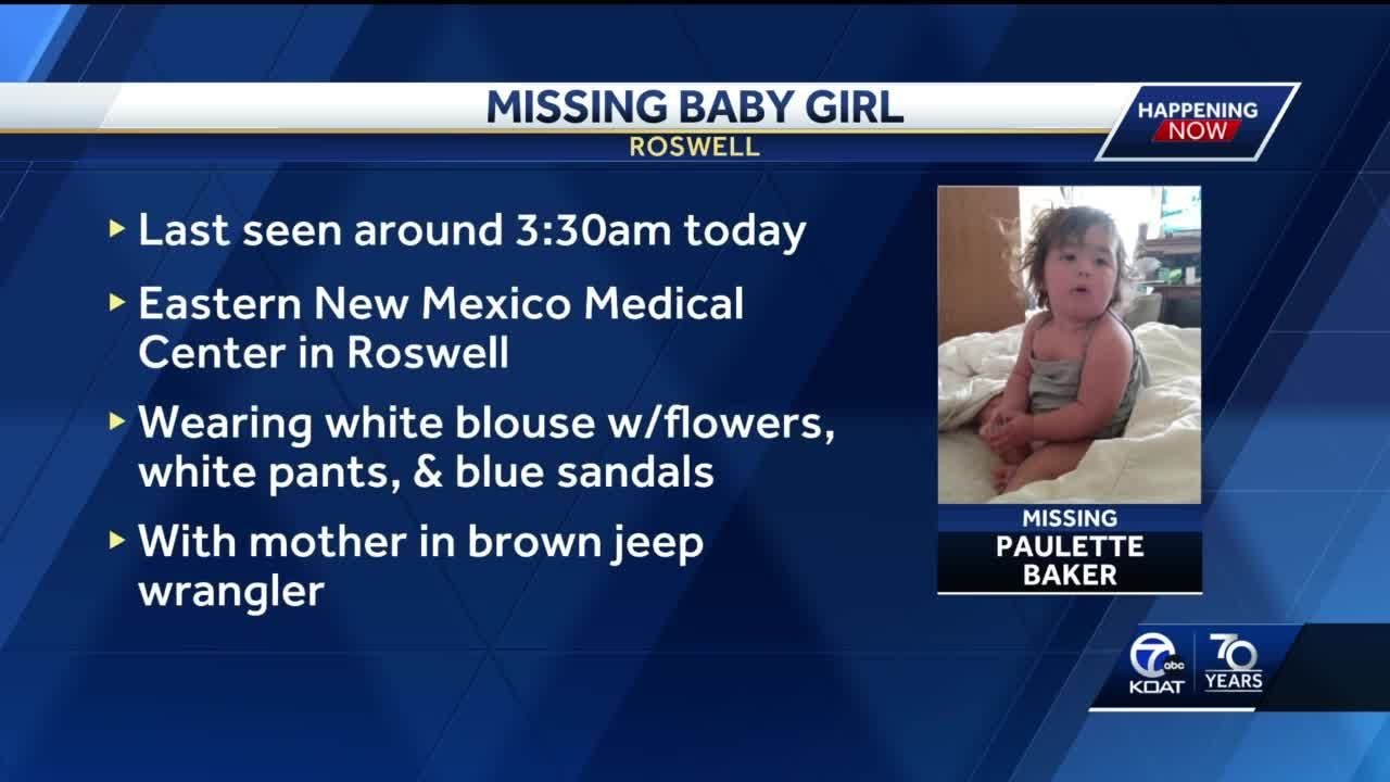 Police Searching For Missing 1 Year Old Youtube
