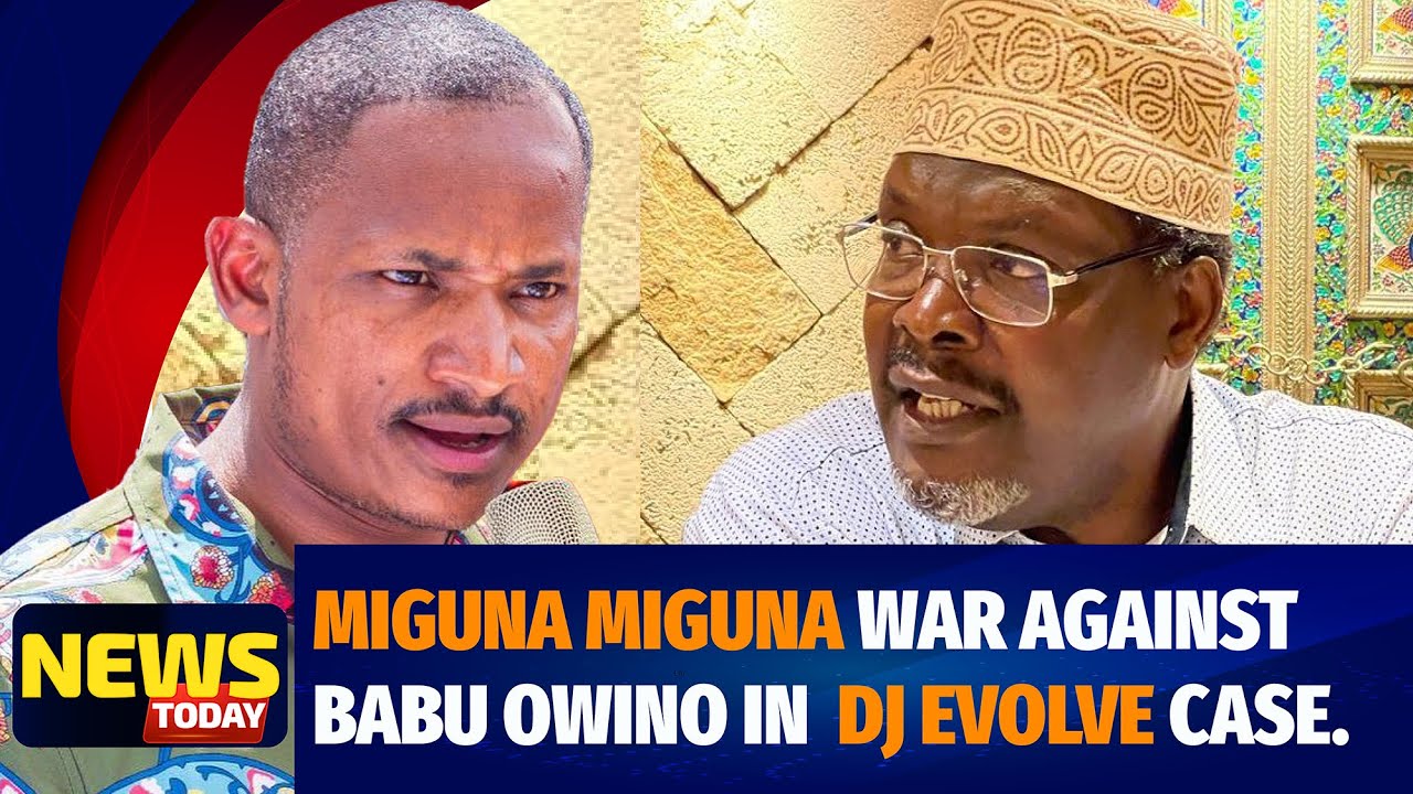 Miguna Miguna attacks Babu Owino in DJ Evolve's shooting probe! - YouTube