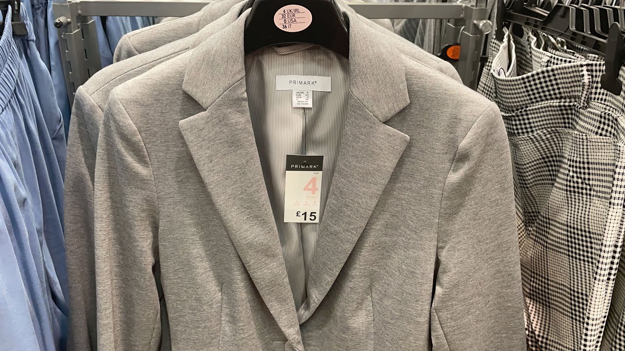 PRIMARK JACKETS & SUIT JACKETS New Collection - August, 2021 - YouTube