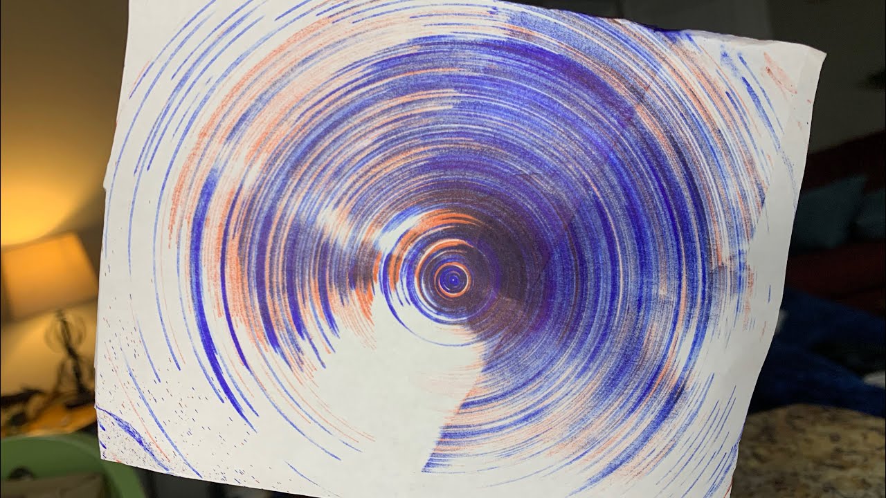 Drawing Circles with a Sharpie - YouTube