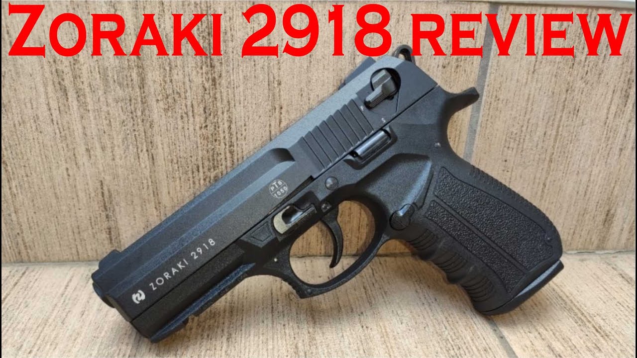 Zoraki 2918 review - YouTube