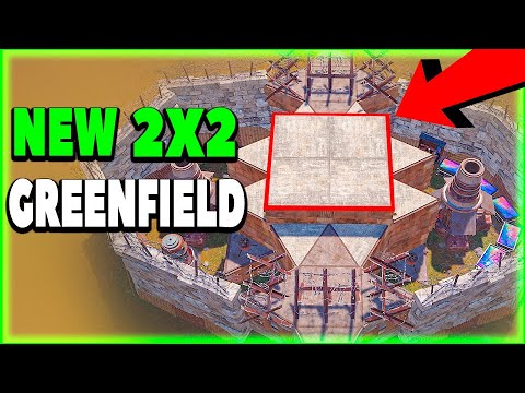THE BEST 2X2 RUST BASE DESIGN (DOUBLE BUNKER) - YouTube