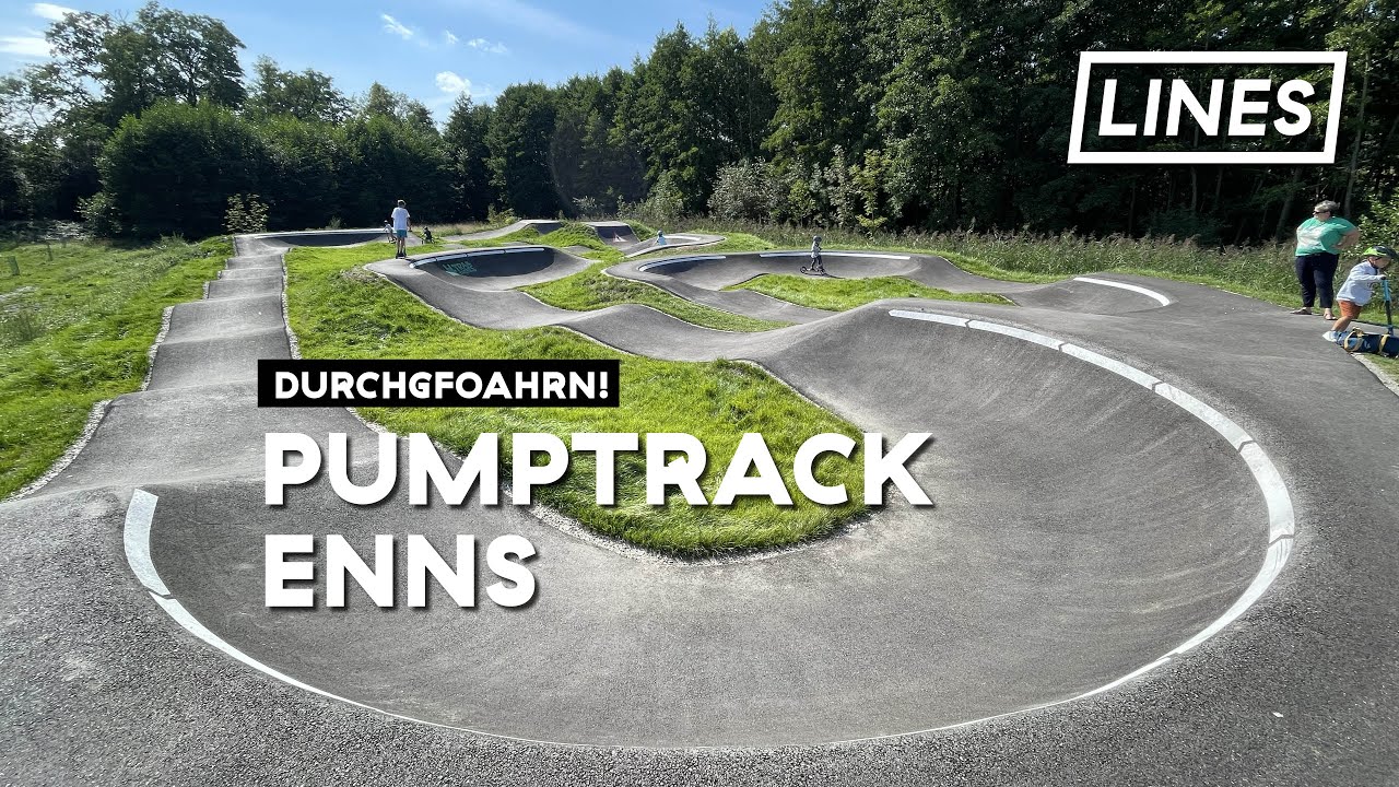 Pumptrack Enns | LINES - YouTube