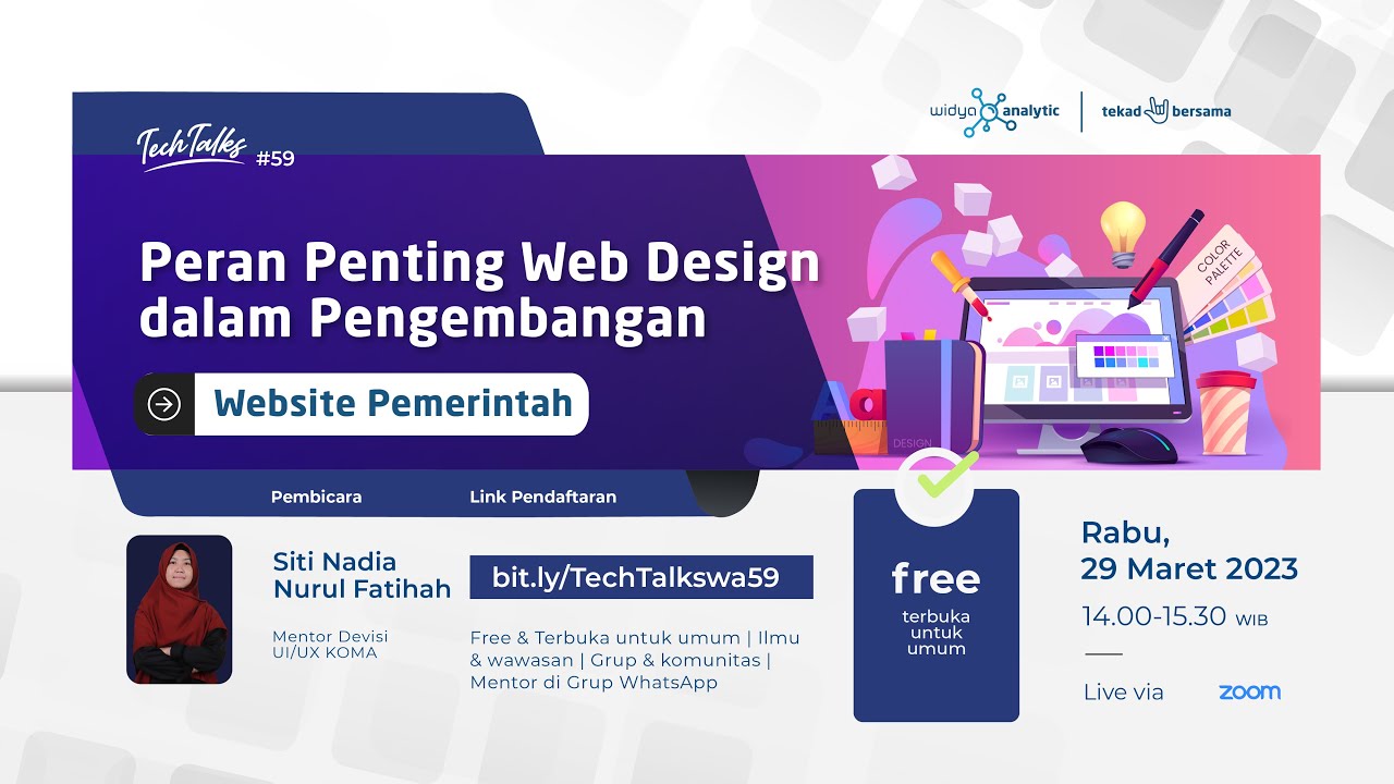 Tech Talks #59: Peran Penting Web Design dalam Pengembangan Website Pemerintah - YouTube