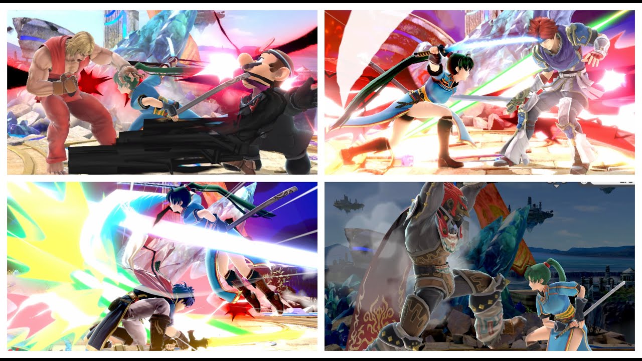 SSBU: Lyn Trophy Critical Hit! (With DLC) - YouTube