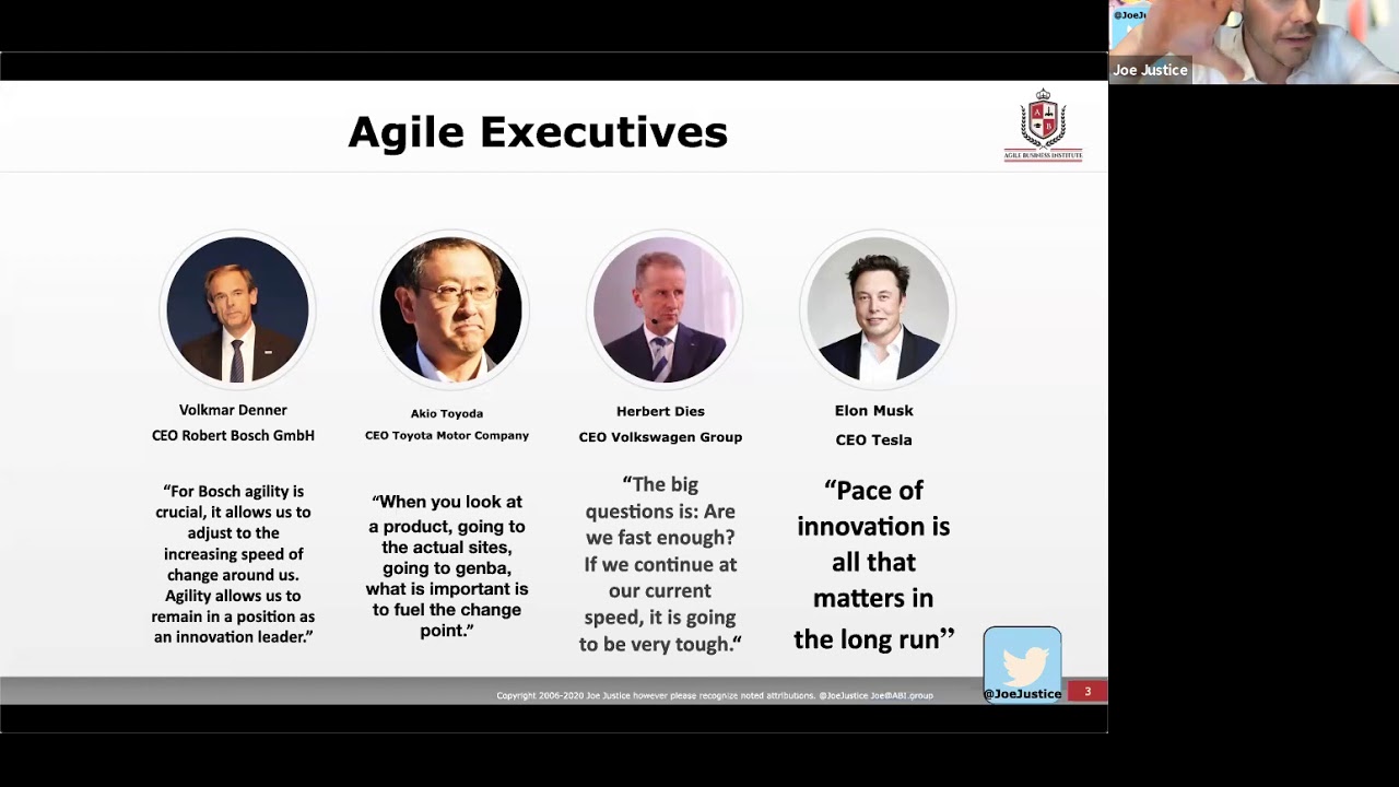 Remote Agile London with Joe Justice - 12th November 2020 - YouTube