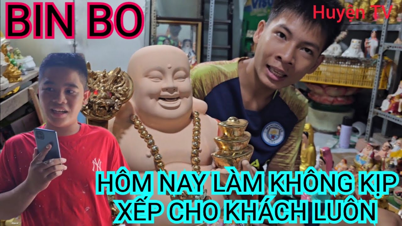 CẢ NHÀ BIN BO HÔM NAY LÀM KHÔNG KỊP XẾP CHO KHÁCH LUÔN - YouTube