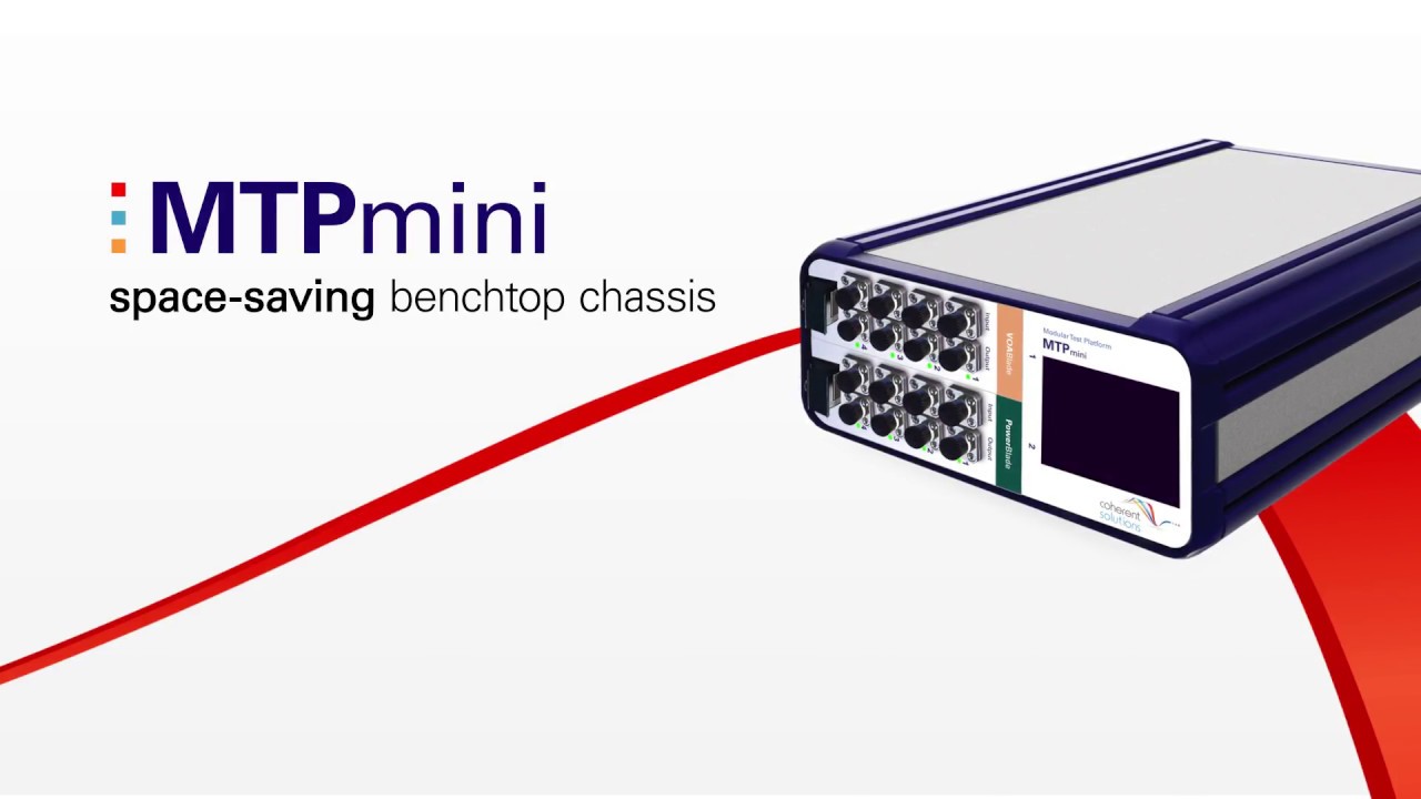 Coherent Solutions Optical Test Platform - MTP1000 & MTPmini - YouTube