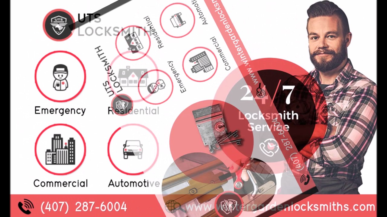 Locksmith Services Winter Garden | Call Now 407-287-6004 - YouTube