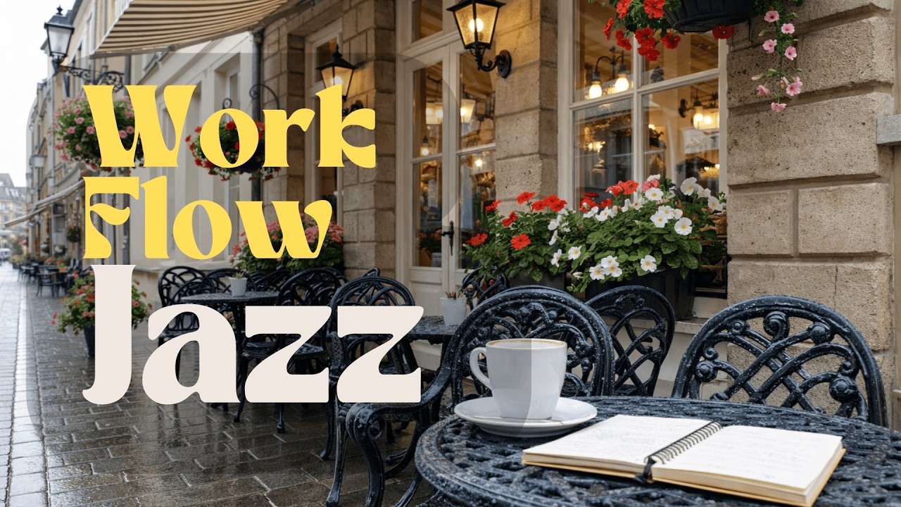 Work Flow Jazz • Mellow Guitar Leads to Boost Your Productivity - YouTube