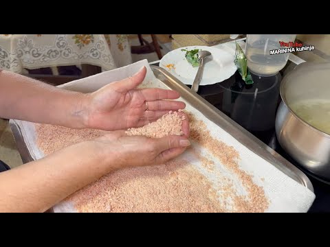 Bosanska tarhana recept - nana Havin način pripreme tarane - YouTube