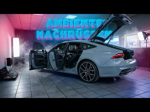 Audi A7 c8 Ambientebeleuchtungnachgerüstet! Besser als das Original!