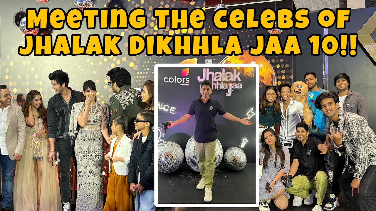 Meet and Shoot Content with Celebs of Jhalak Dikhhla Jaa 10 | Vlog 328 ...