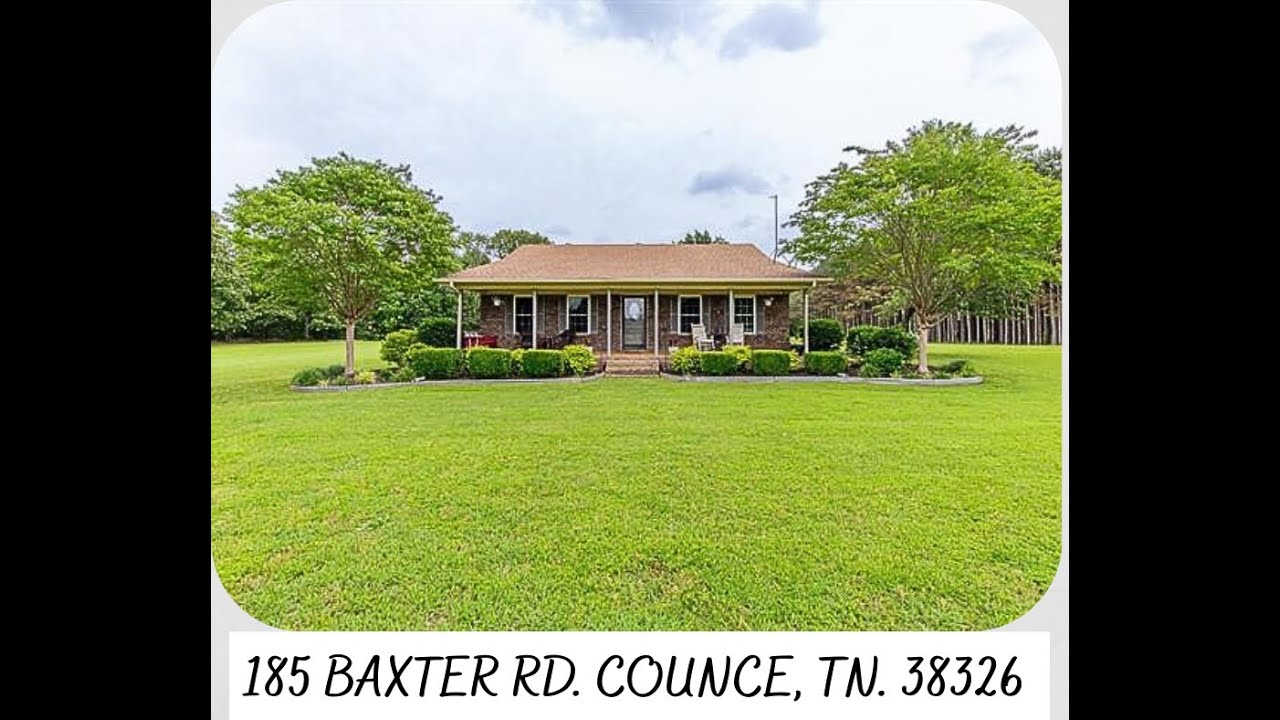 185 Baxter Rd Counce TN 38326 - YouTube