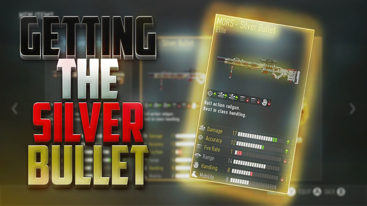 REACTION TO GETTING THE SILVER BULLET!! (Advanced Warfare) - YouTube