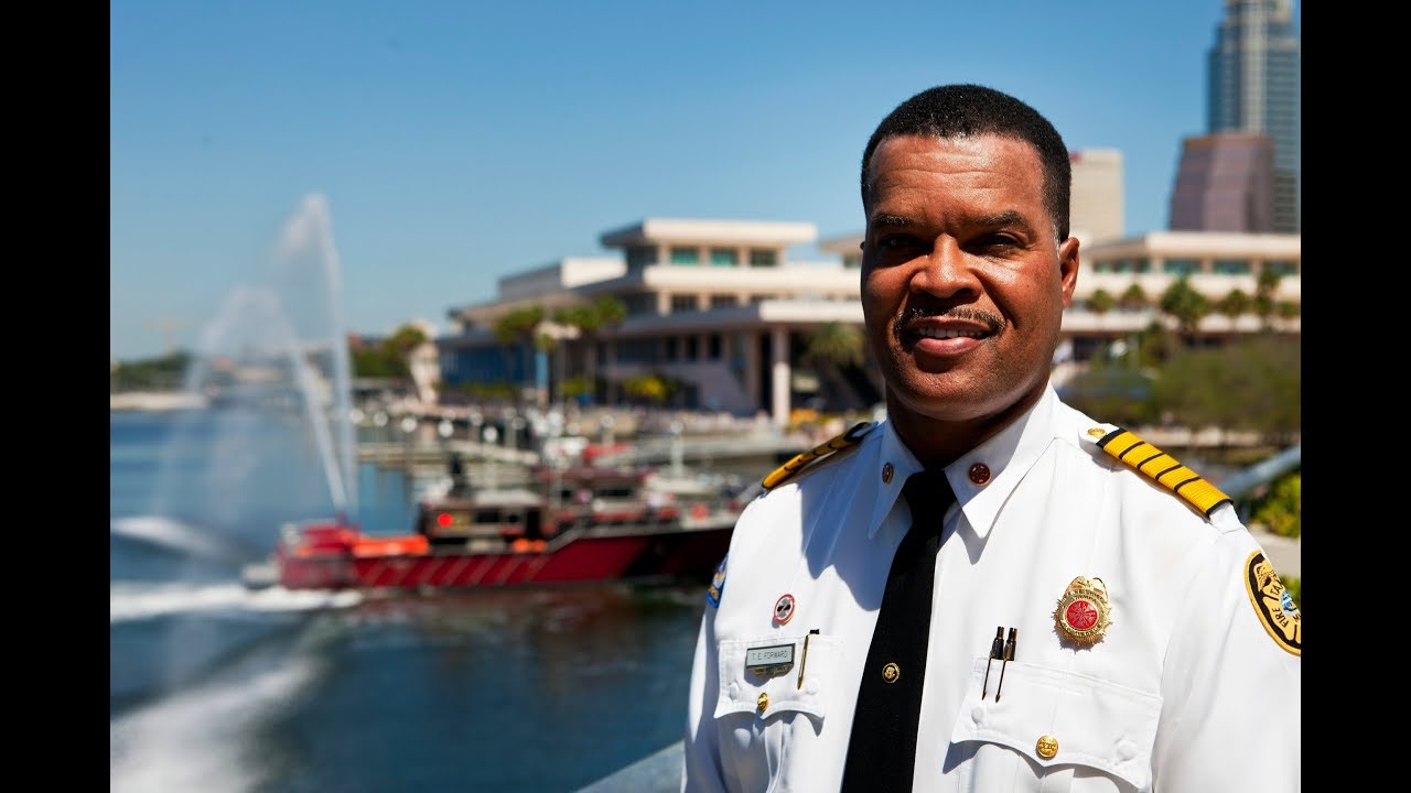 Tampa Fire Chief Thomas Forward's Retirement Tribute - YouTube