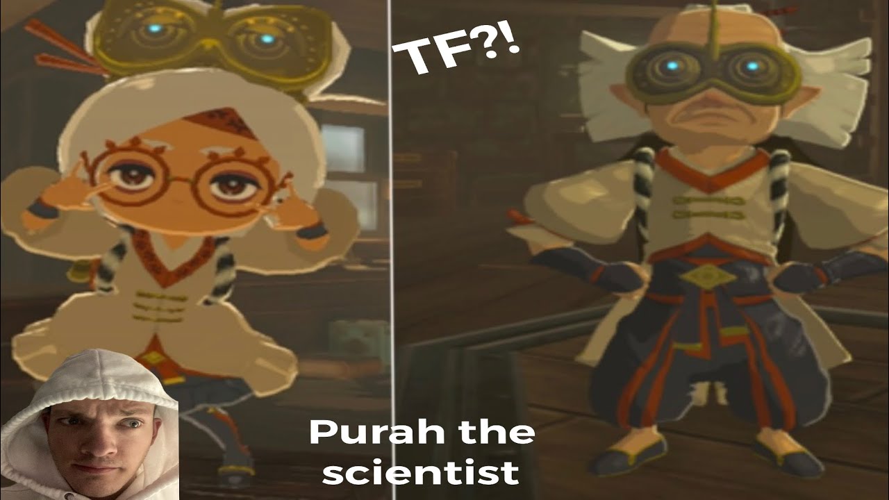 A lab scientist?! Legend of Zelda breath of the wild part 8. - YouTube