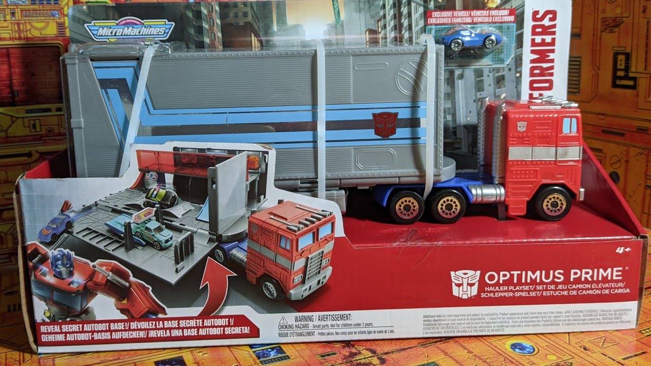 MICRO MACHINES TRANSFORMERS OPTIMUS PRIME - YouTube