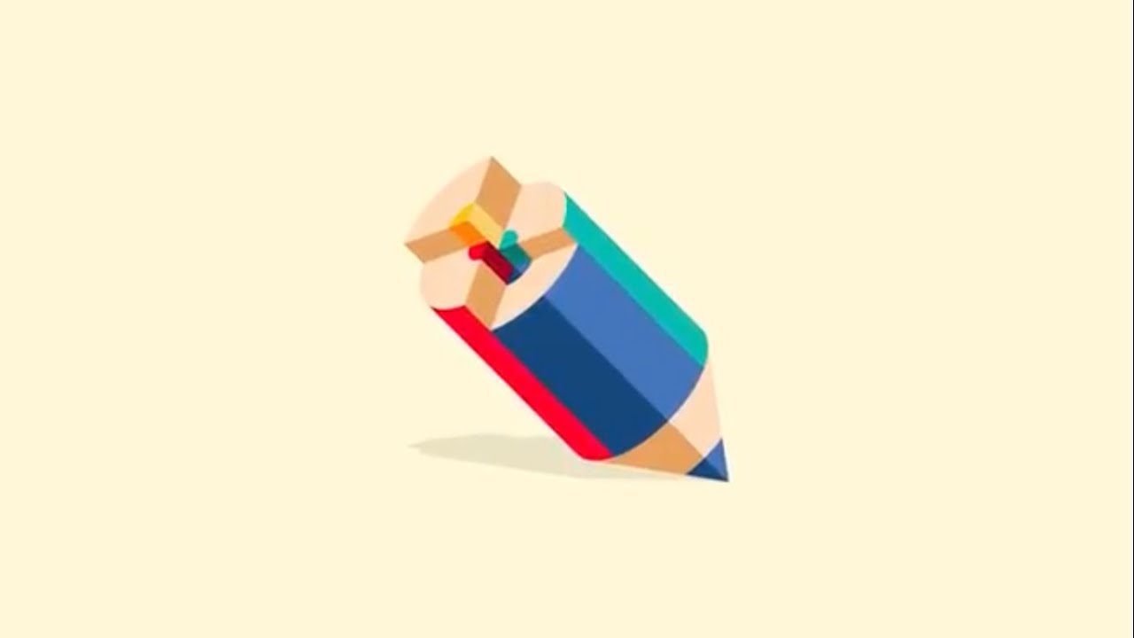 How to create a novice pencil design in Adobe Illustrator - YouTube