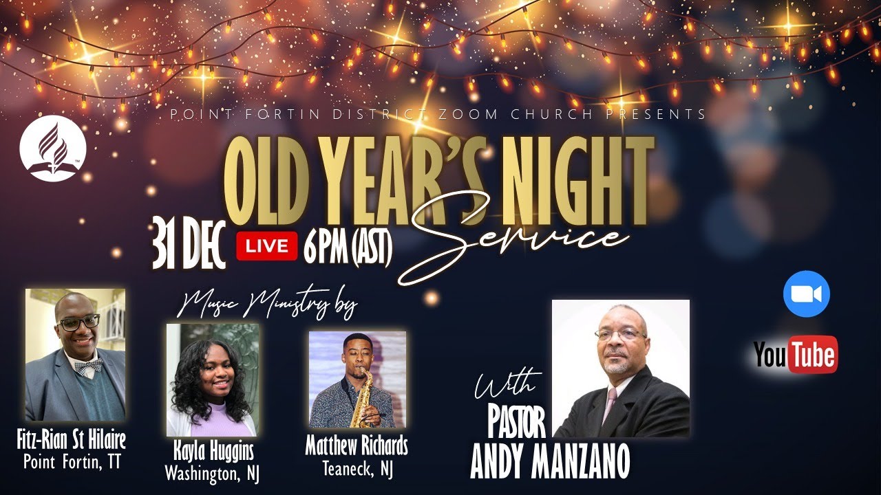 Old Year's Night Service - 31st December, 2020 - YouTube