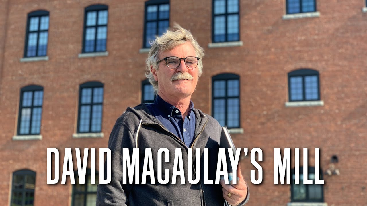 Celebrating David Macaulay’s Work at the Champlain Mill in Winooski ...