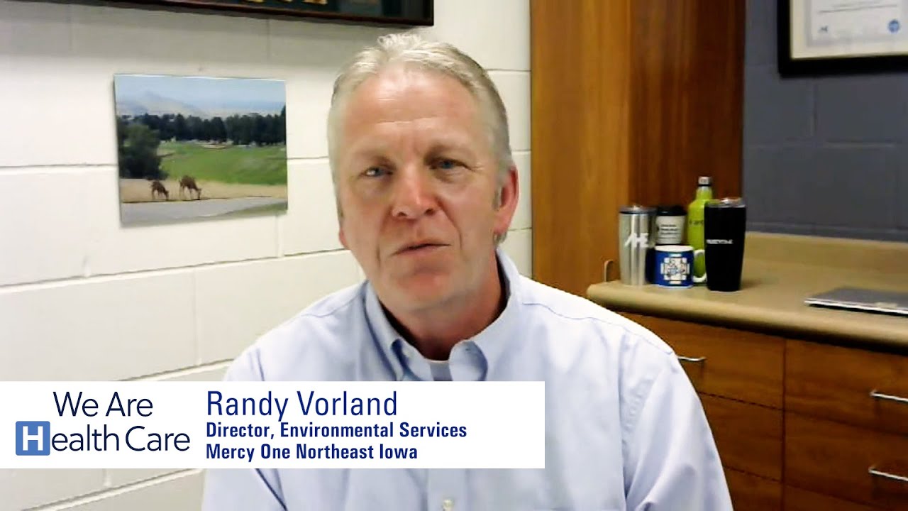National #HospitalWeek - Randy Vorland, Director Environmental Services ...