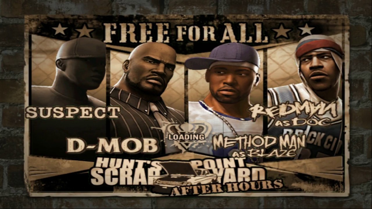 Def Jam: Fight For NY (Battle) - Suspect/D-Mob/Blaze/Doc (Free-for-All ...