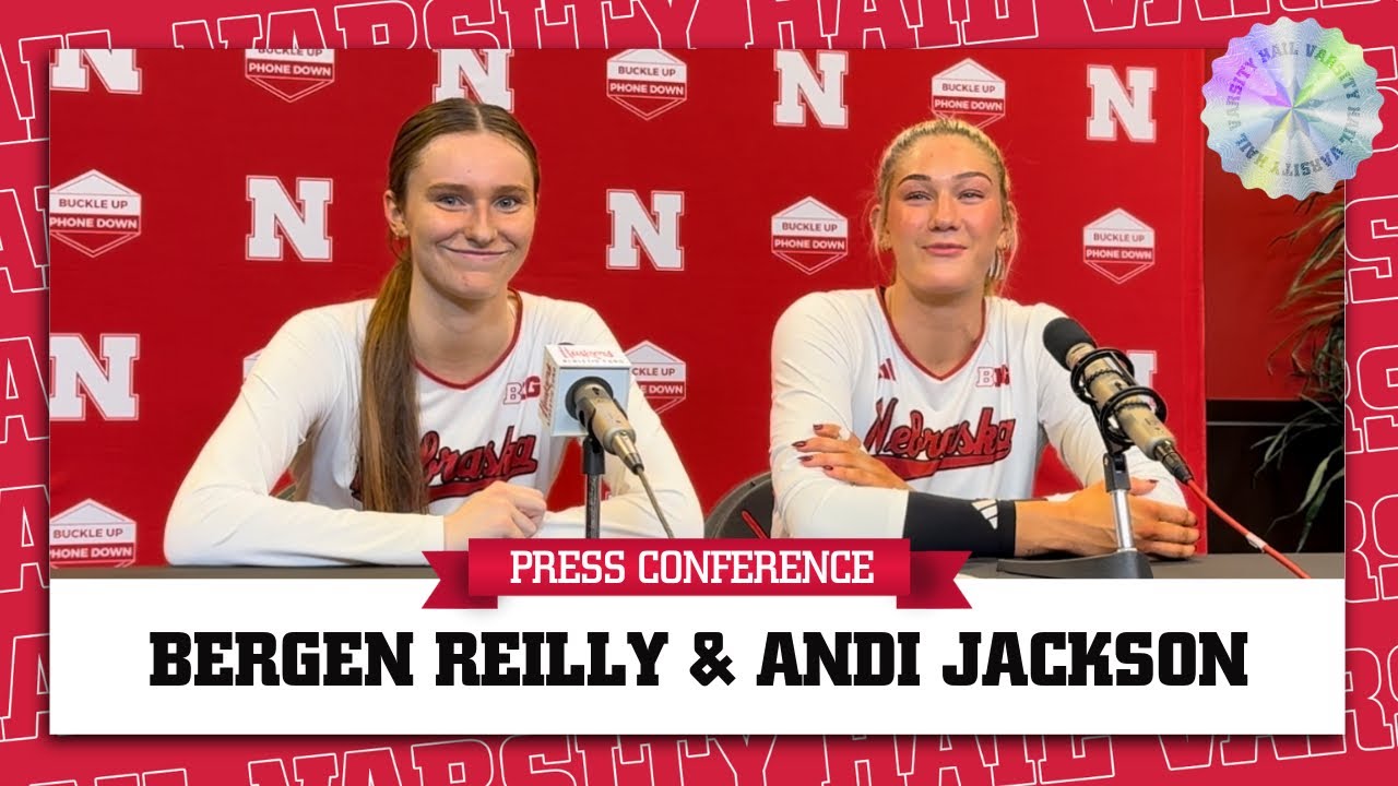Nebraska Volleyball Wins 16 Consecutive | Bergen Reilly and Andi ...