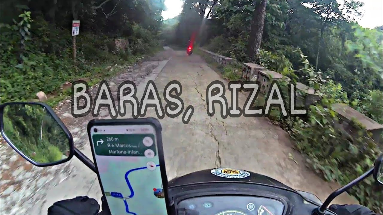 BARAS, RIZAL - SHORT RIDE - YouTube
