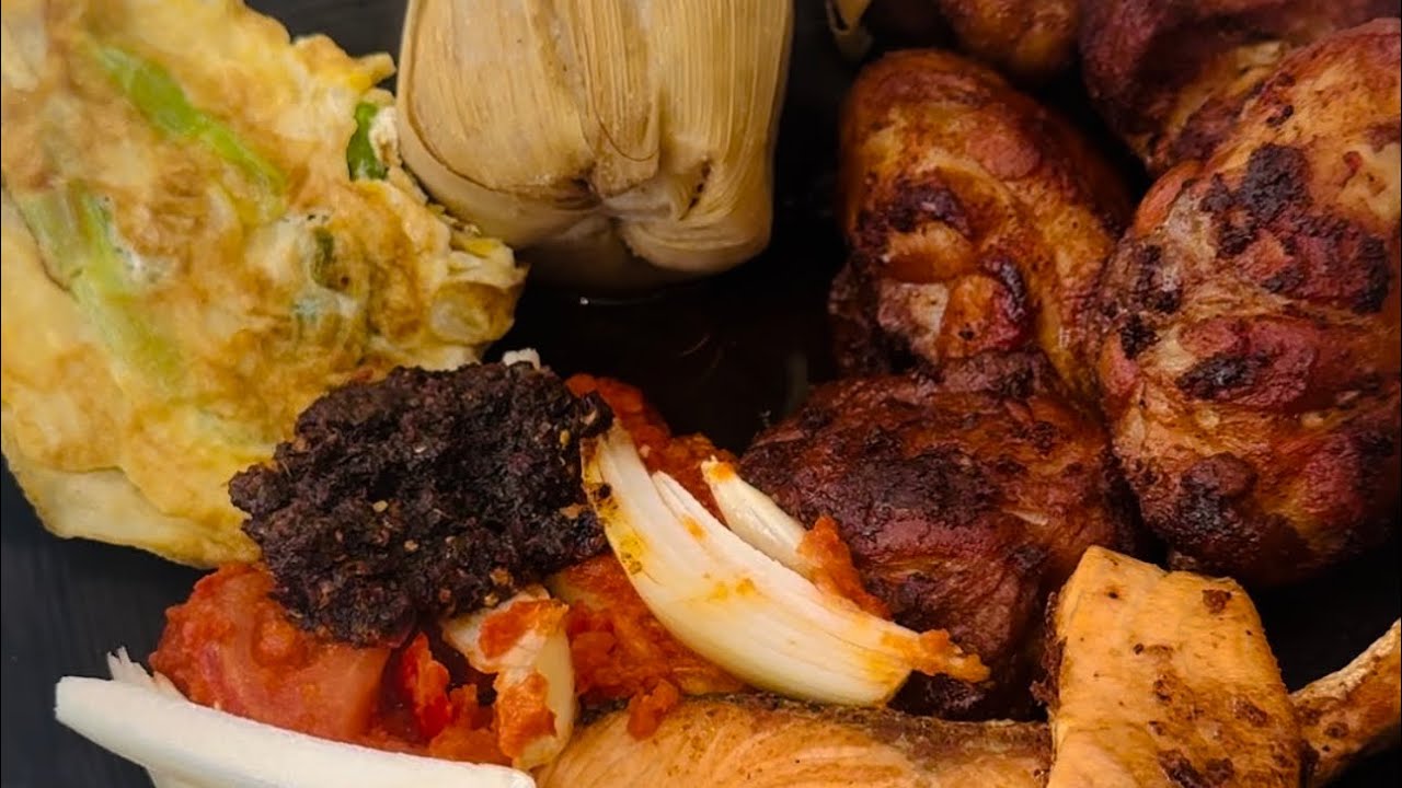 How to serve and eat this delicious African food. - YouTube